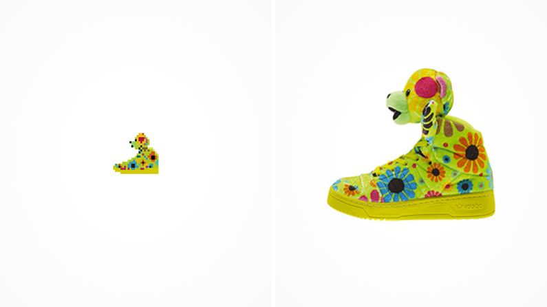 Awesome 8-bit sneakers are a tiny tribute to your favourite trainers ...