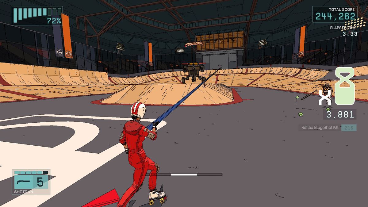 Rollerdrome review | PC Gamer