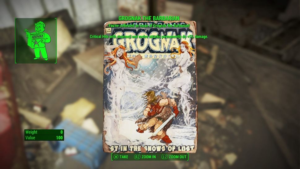 Fallout 4 Grognak the Barbarian - Fallout 4 Comic Book and Magazine ...