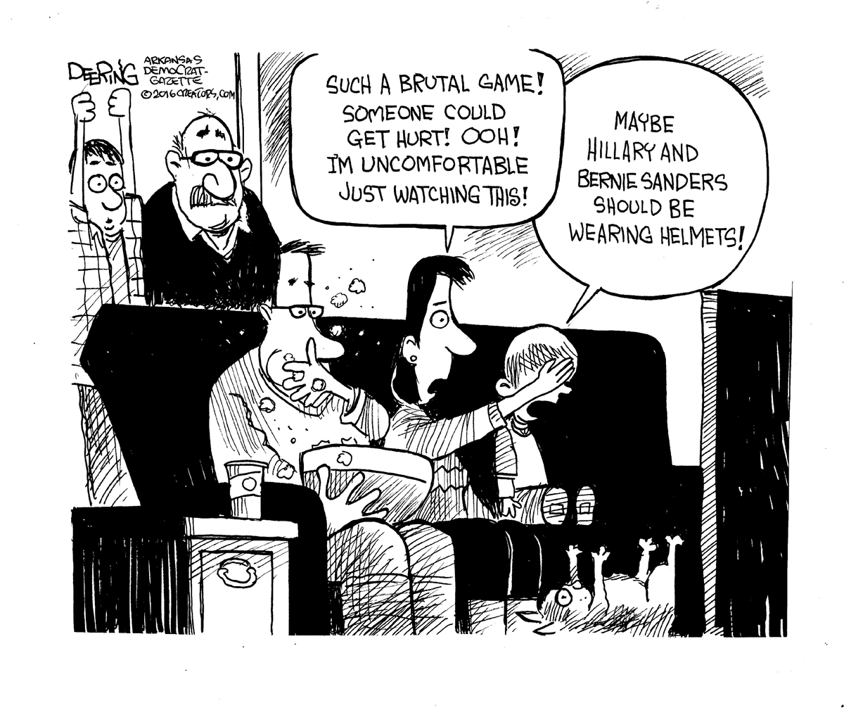 Political Cartoon U.S. DNC Decision 2016 | The Week