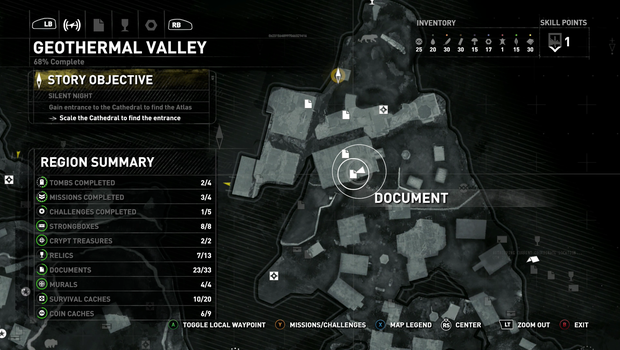 Geothermal Valley collectibles (2/2) - Rise of the Tomb Raider relic ...