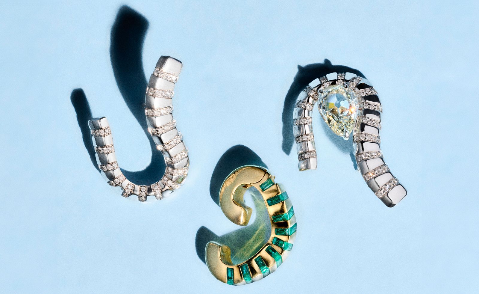 Dyne is a New York jewellery brand fusing fluid forms with futuristic ...