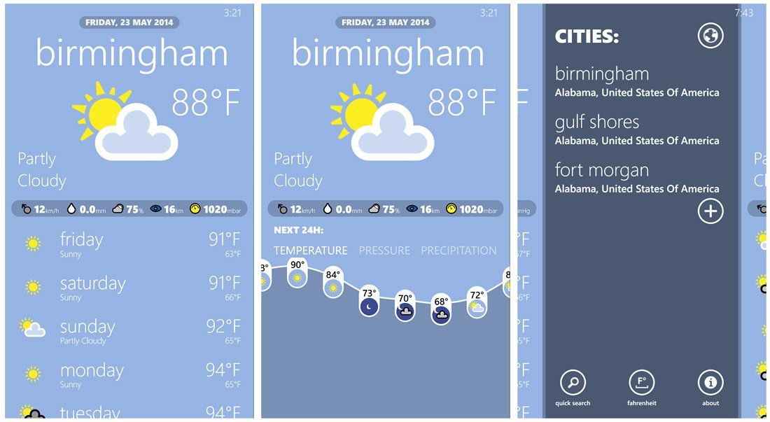 Skyline brings a minimalist look to your weather and is worth checking ...