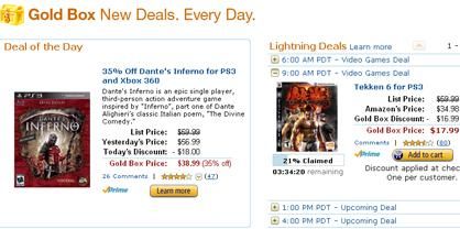 Amazon's Gold Box is all PS3 today | GamesRadar+
