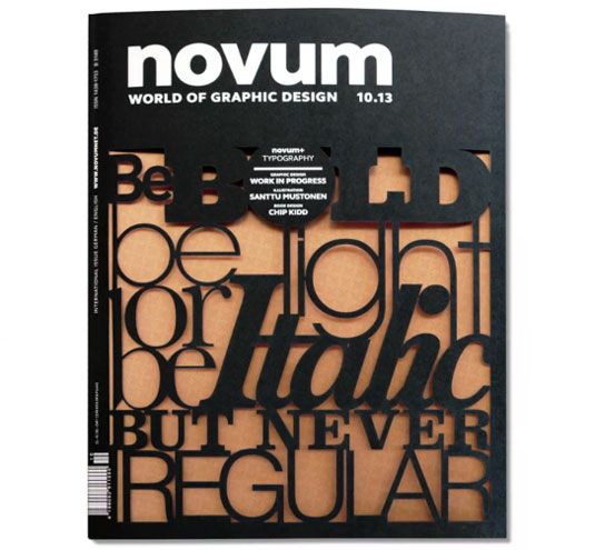 Laser-cut cover brings print into a new era | Creative Bloq