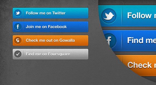 How to design social buttons for your website | Creative Bloq