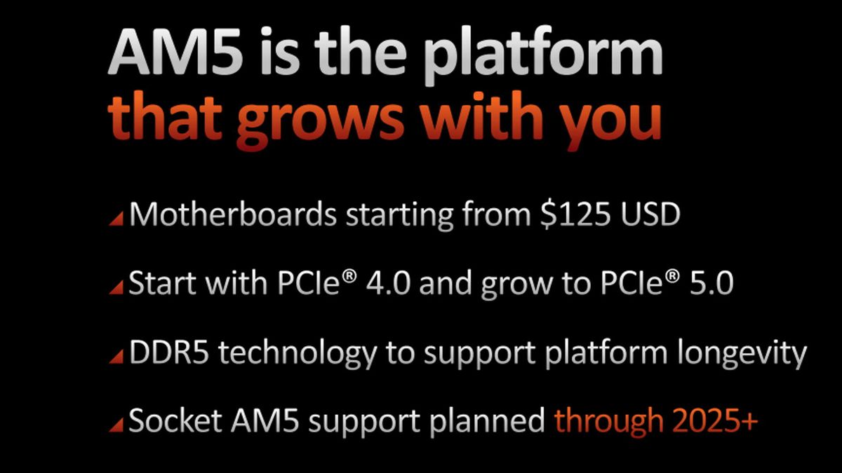 AMD plans to support the new AM5 socket through 2025 and beyond | PC Gamer