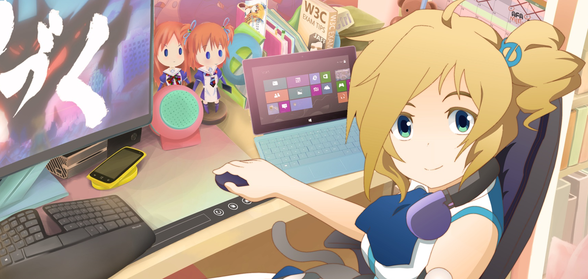 This is what Internet Explorer looks like as an anime character. Meet ...