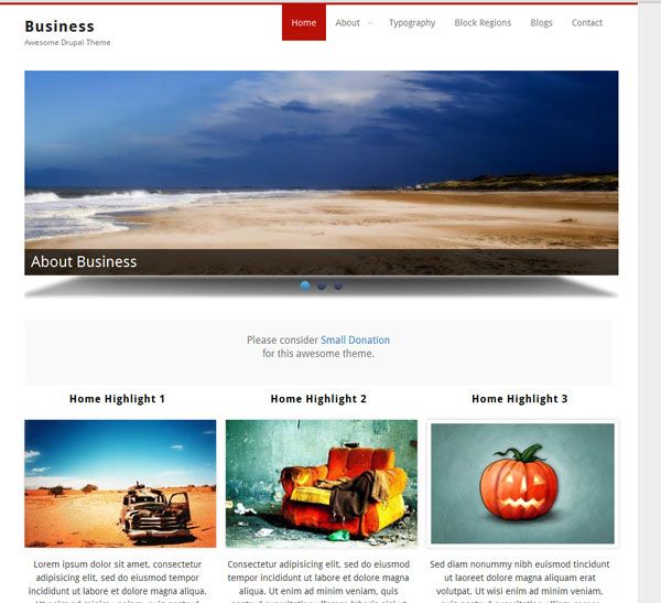 20 top-quality free Drupal themes | Creative Bloq