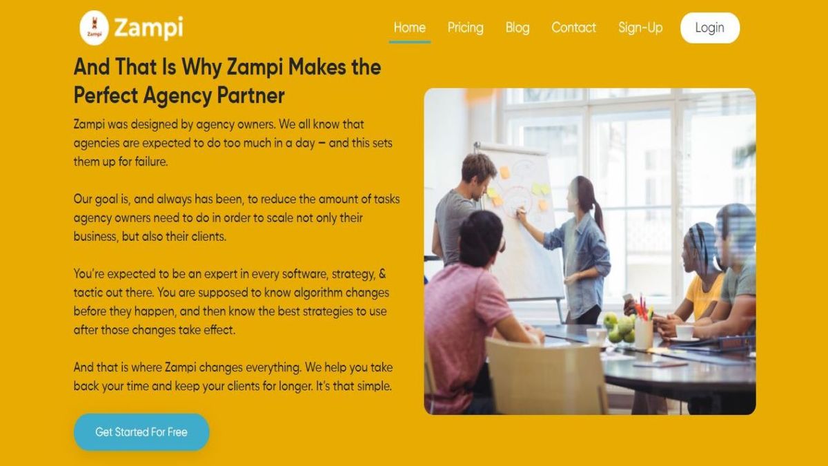Zampi marketing suite review | TechRadar