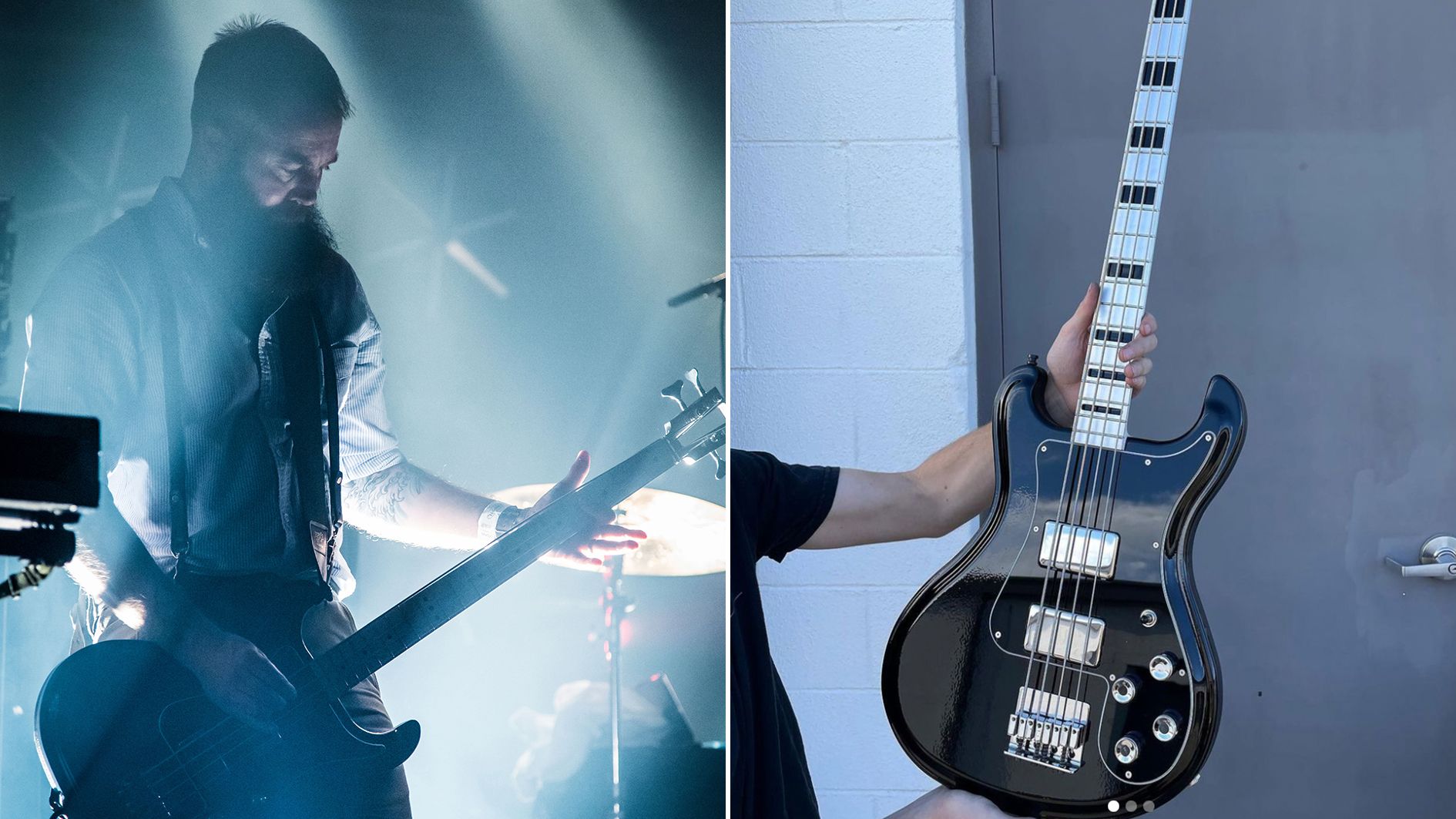 Russian Circles' Brian Cook given brand-new bass by Electrical Guitar ...