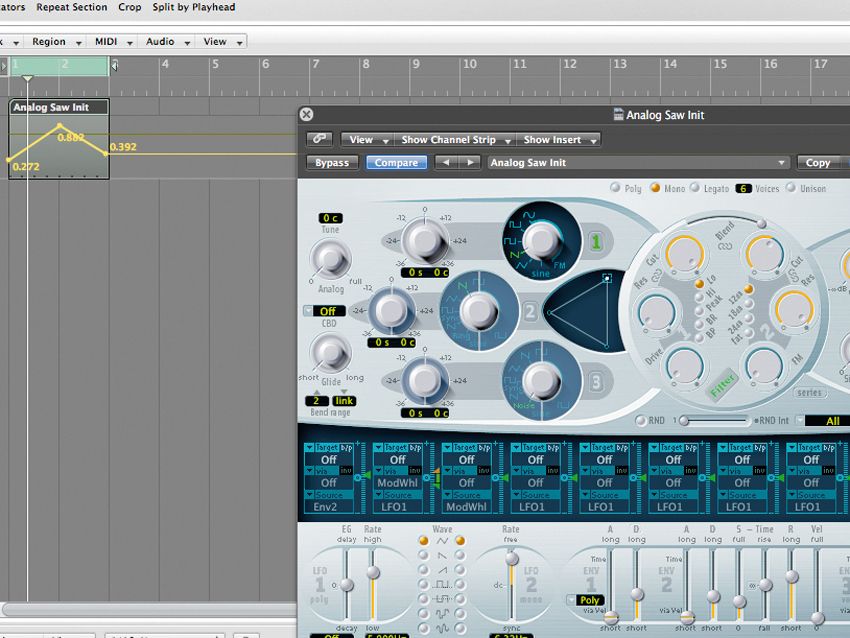 Creating Kicks in Logic's ES2 | MusicRadar