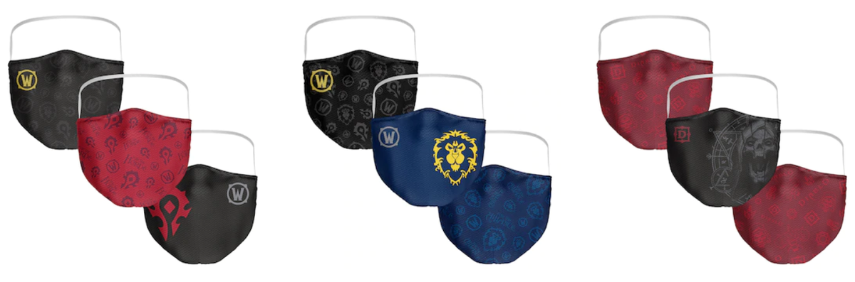 You can order Blizzard face masks now I guess | PC Gamer
