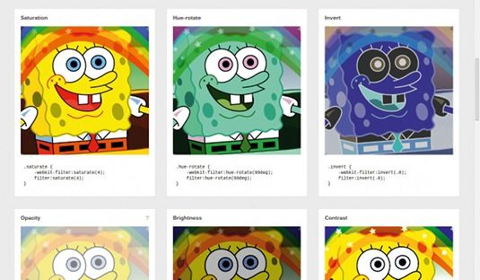 Create Fantastic Visual Effects With The Css Filter Property Creative Bloq