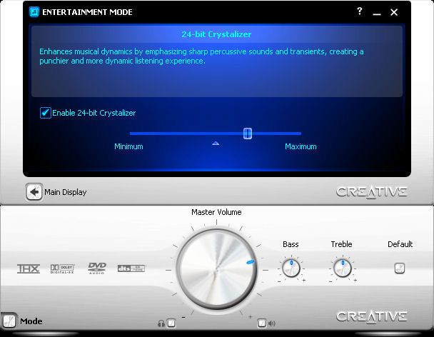 Crystalizer: Truer Sound - Creative X-Fi: A New World of Sound | Tom's ...