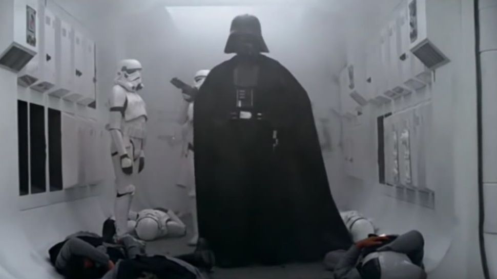 What do the buttons on Darth Vader's chest actually do? (And who pushes ...