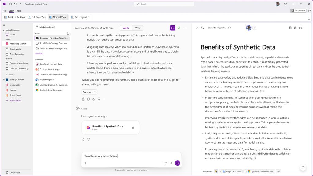 Microsoft has a new way to use AI in OneNote — but a "dumb" feature ...