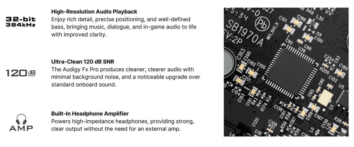Creative updates its Sound Blaster PCIe sound card line after 5 years ...