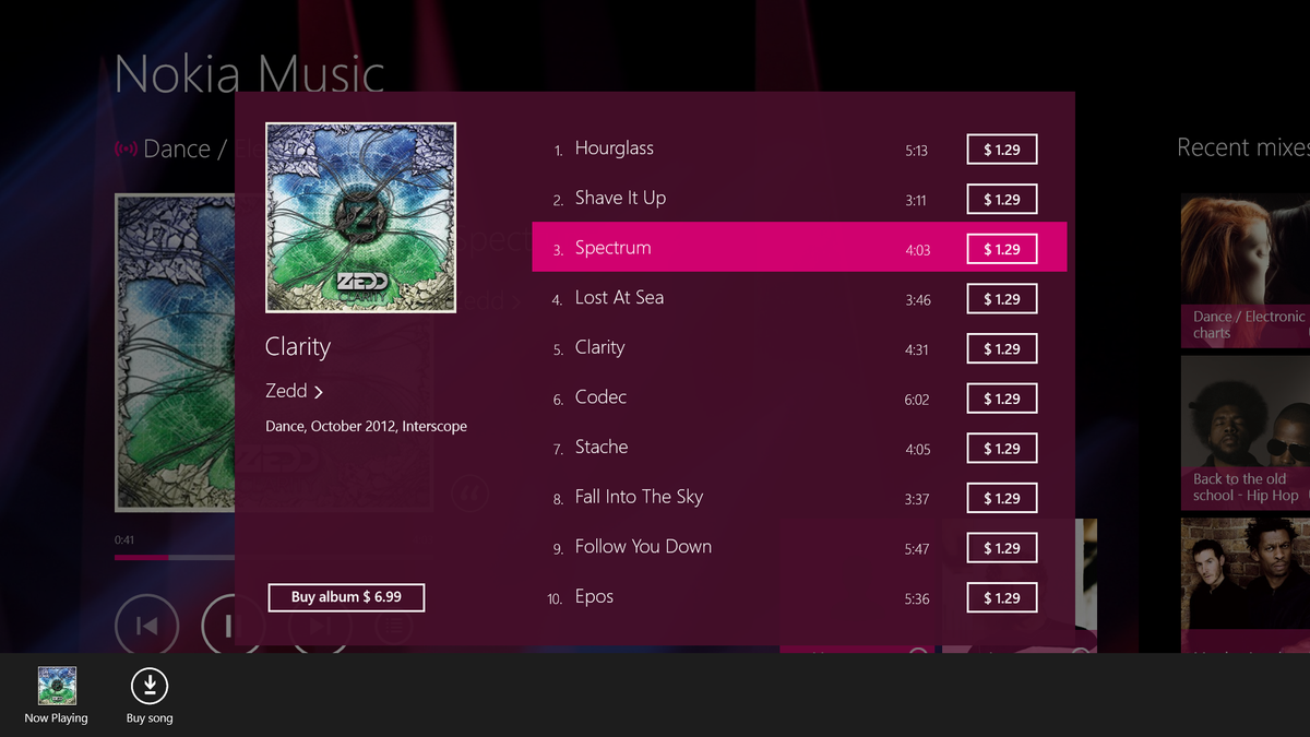 Nokia Music updated for Windows 8, new interface, in-app purchases, and ...