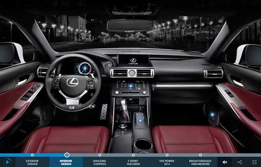Interactive movie brings the new Lexus to life | Creative Bloq