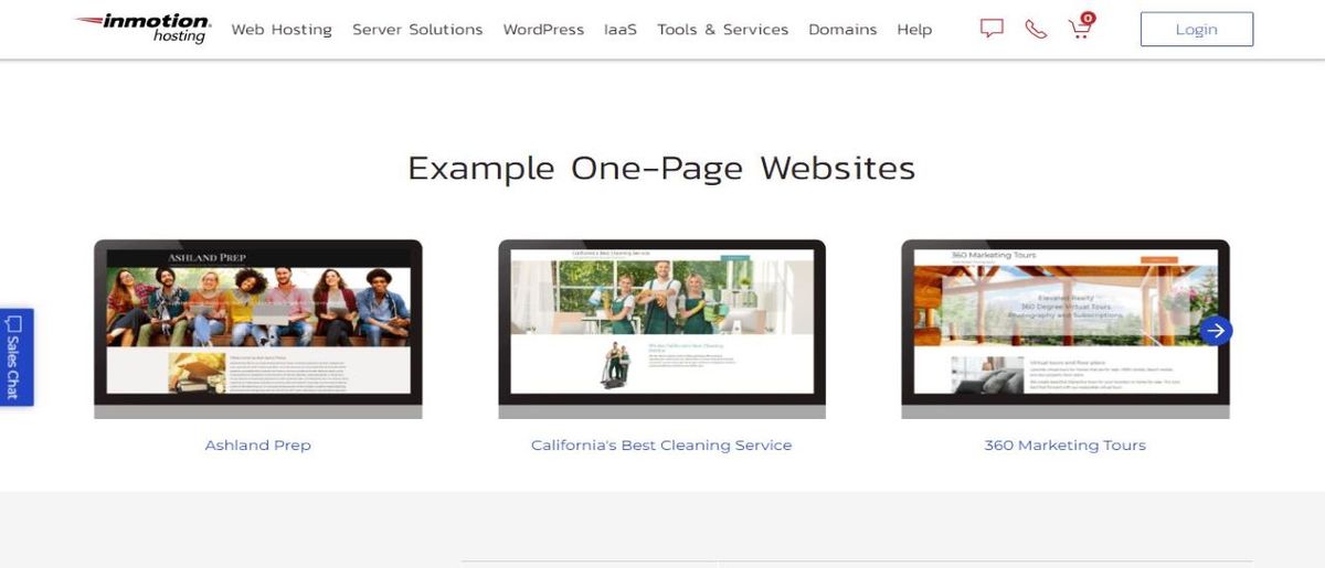 Inmotion QuickStarter website builder review | TechRadar