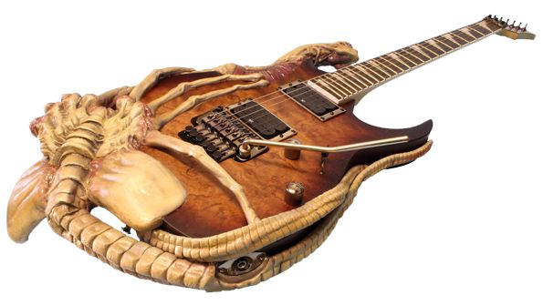 These awesome movie-inspired electric guitars combine celluloid and ...