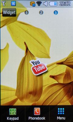 Samsung Monte: Interface - Samsung Monte review - Page 3 | TechRadar