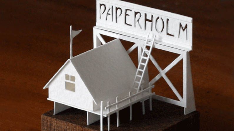 Artist creates enchanting paper city | Creative Bloq