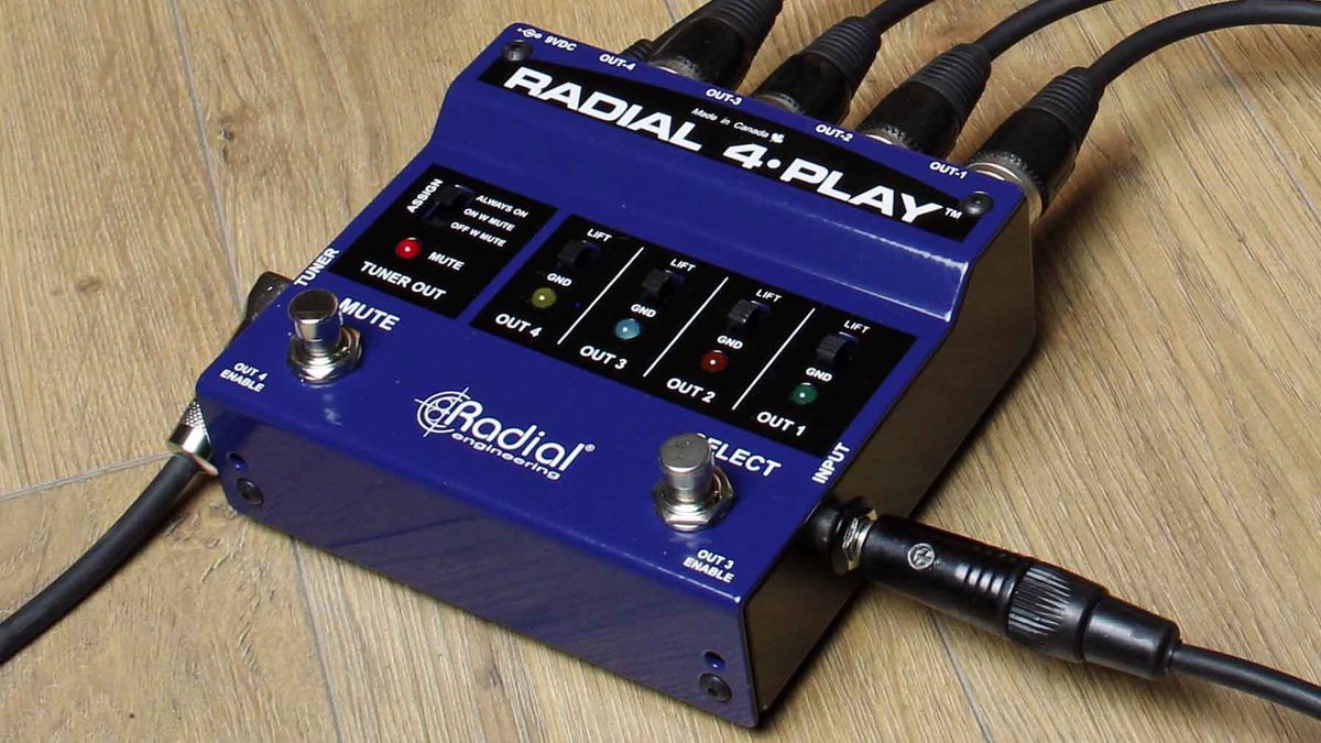 Radial engages in 4-Play with new direct box | MusicRadar
