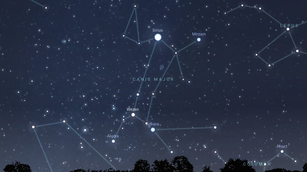 Adhara — A bright gem in Canis Major | Space