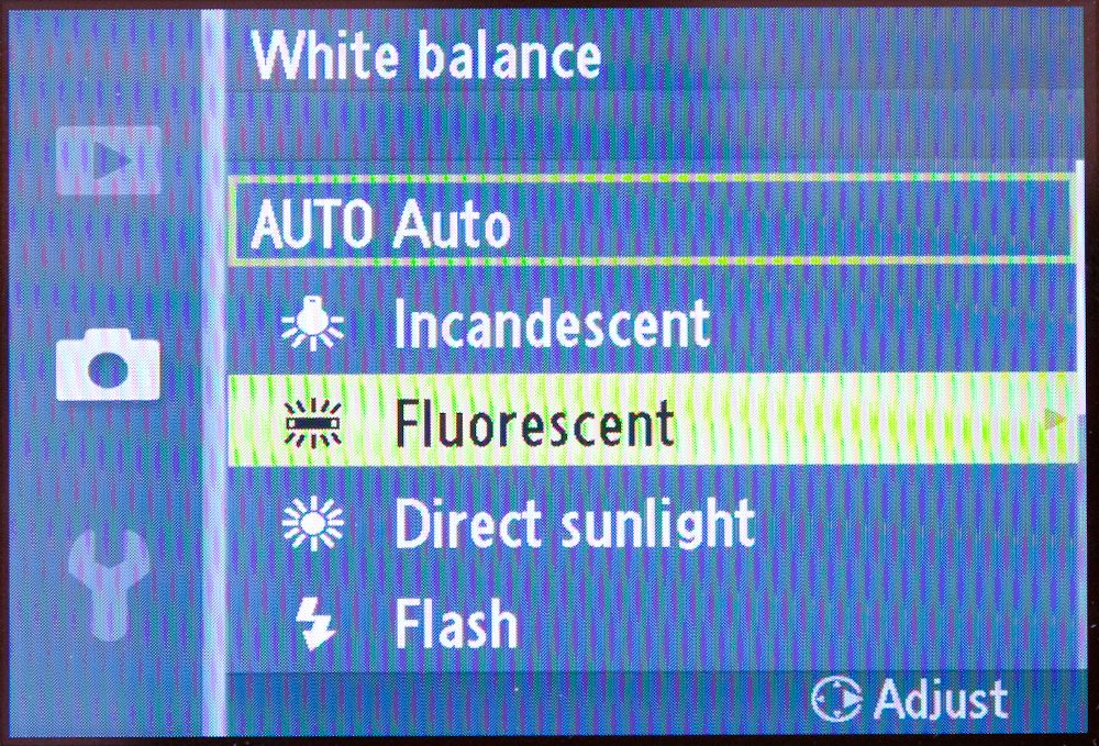 Select white balance - How to use your new digital camera - Page 5 ...