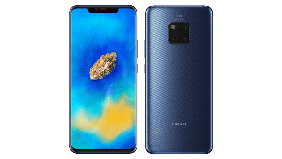 Huawei Mate 20 Pro leaks again with three rear cameras and no ...