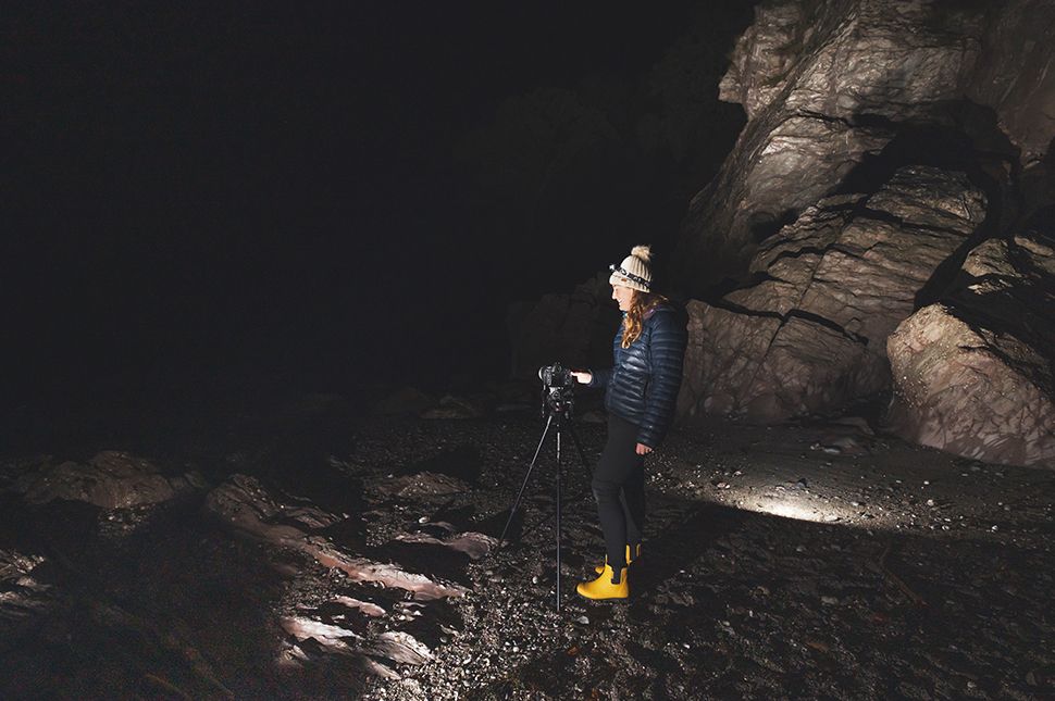 These are the camera settings I use when I shoot night-time seascapes ...