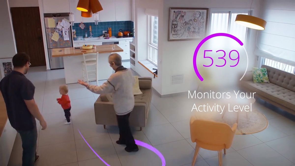 This smart home sensor sees through walls and could replace wearable ...