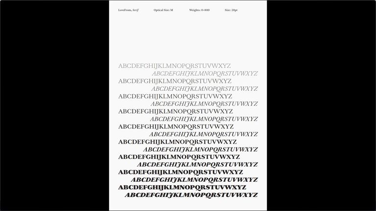 LoveFrom, Serif: created by Jony Ive's LoveFrom | Wallpaper*