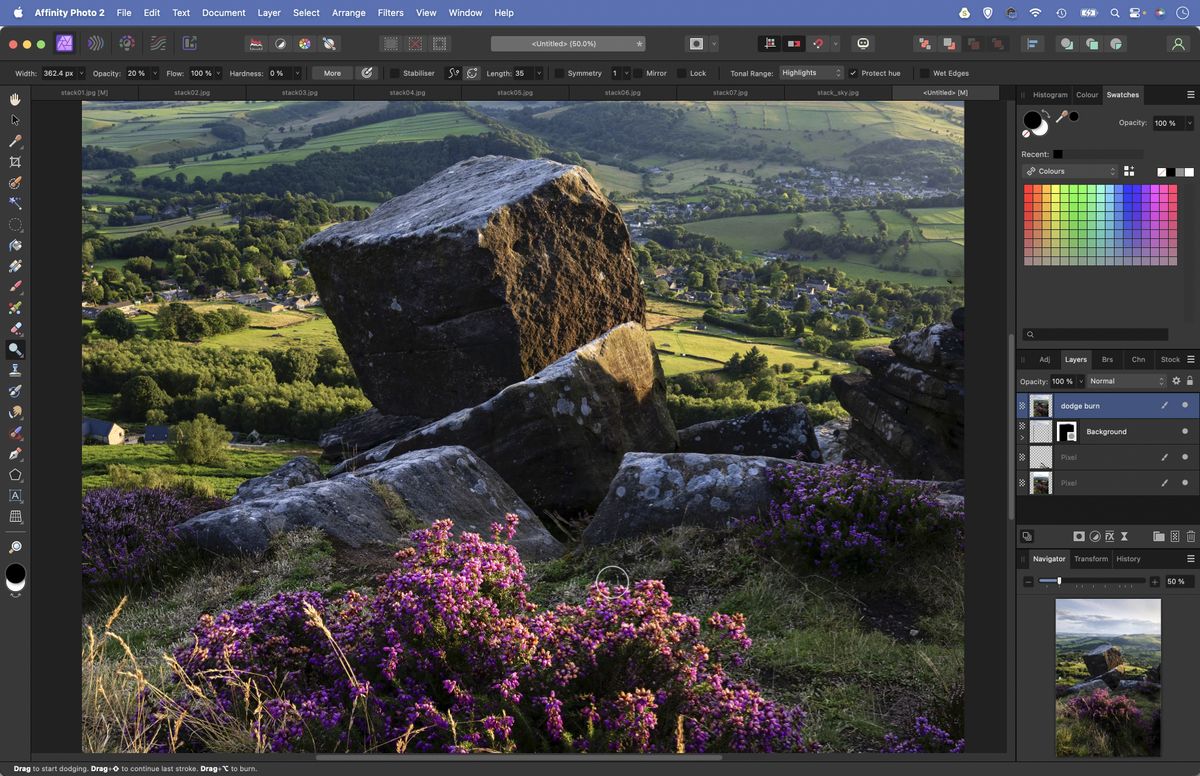 Achieve super sharp scenes with focus stacking in Affinity Photo ...