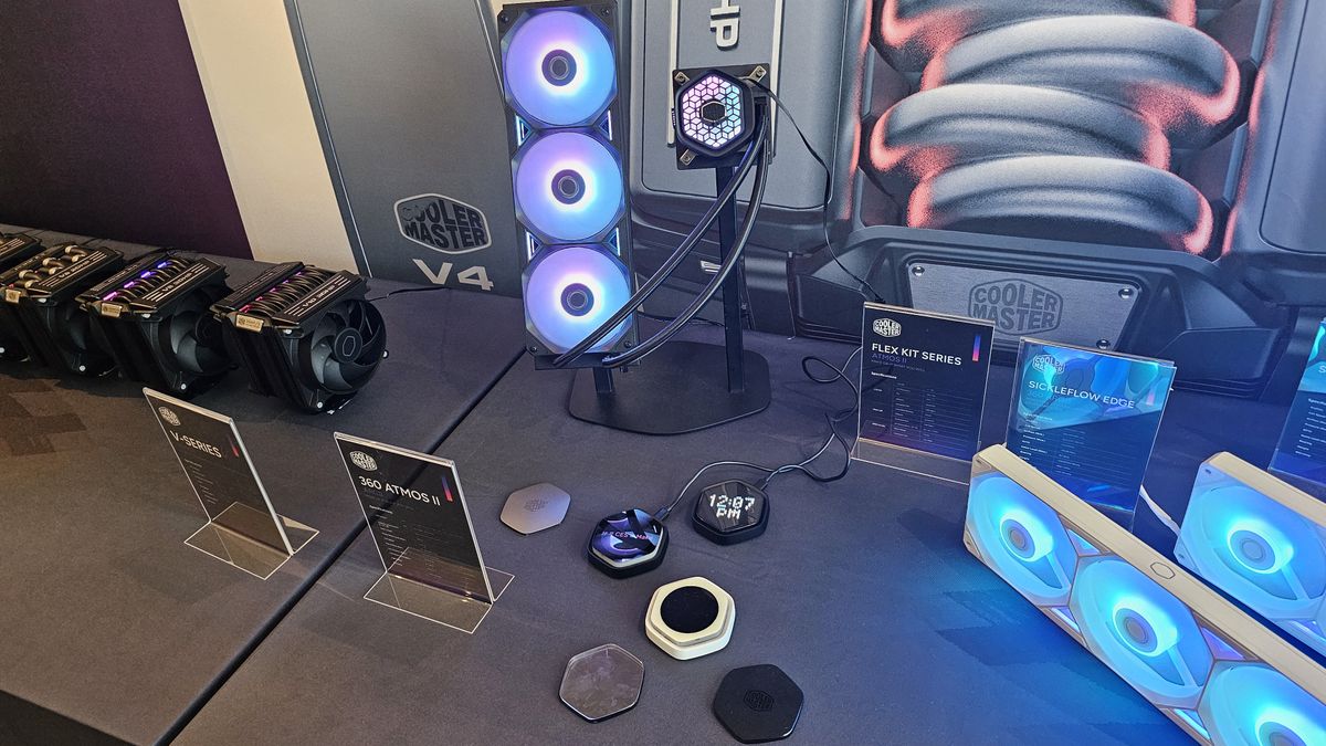 Cooler Master reveals V-Series air coolers resembling high-performance ...