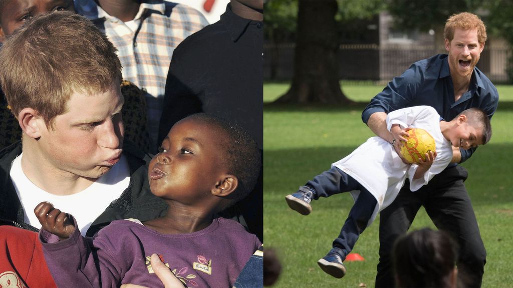 62 Photos of Prince Harry With Kids That Prove He Was Meant to Be a Dad ...