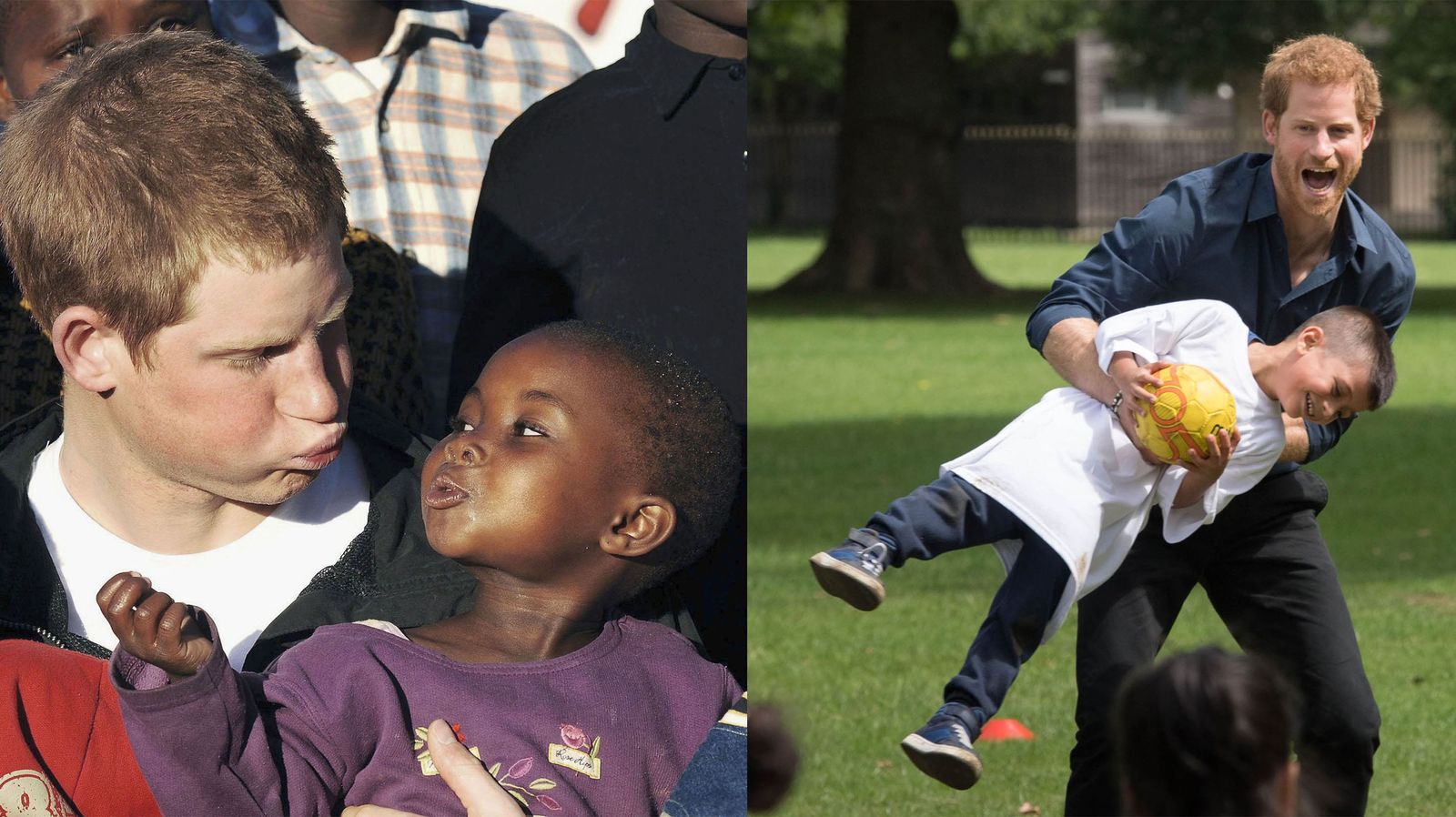 62 Photos of Prince Harry With Kids That Prove He Was Meant to Be a Dad ...
