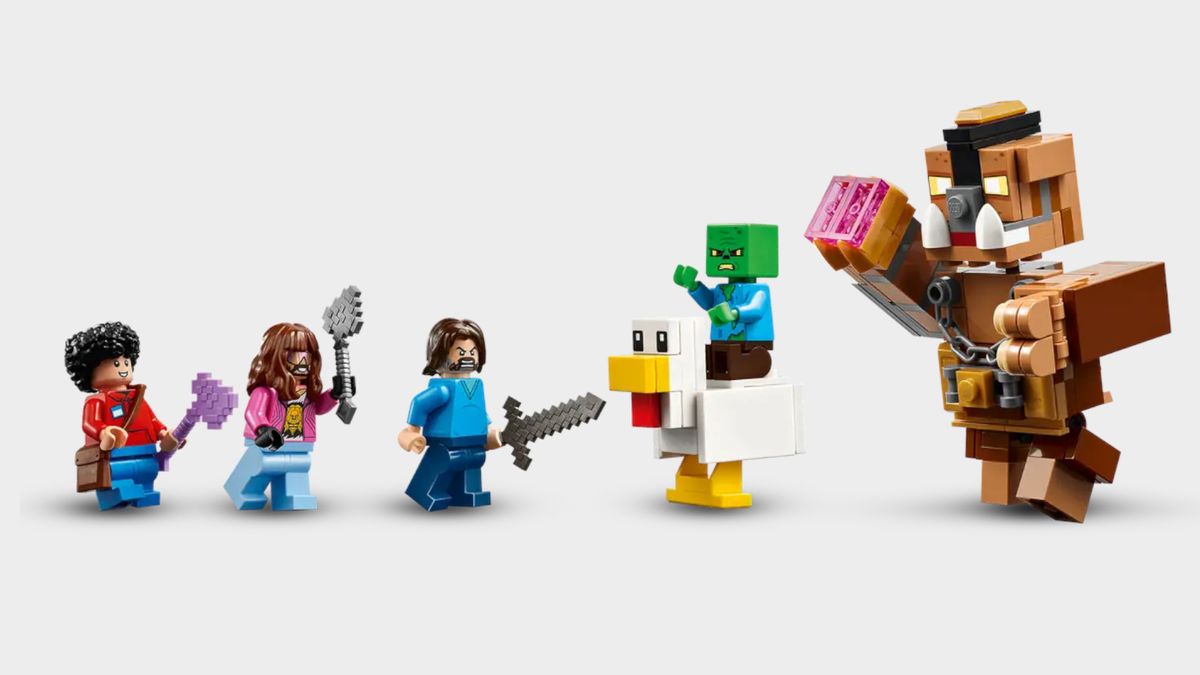 New Lego Minecraft movie sets reveal changes to an iconic baddie, and ...
