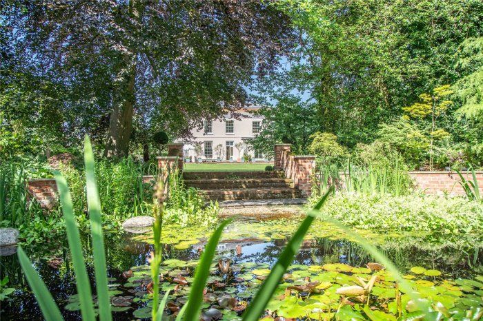 Melton Hall, as charming as it is elegant, comes up for sale for the ...