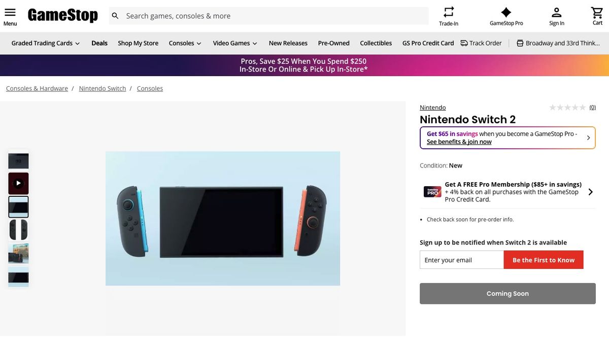 Nintendo Switch 2 live - Nintendo has officially revealed its next ...