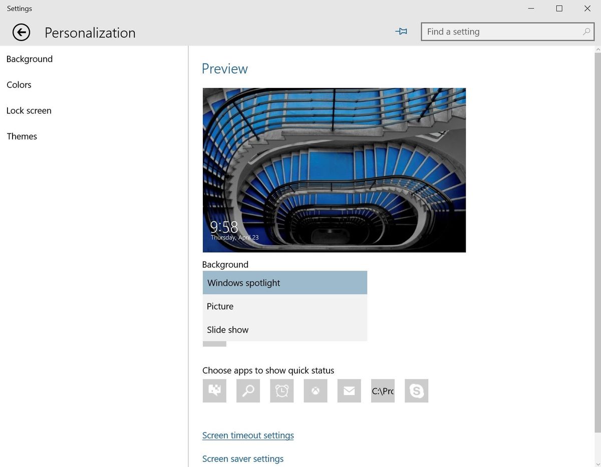 How to customize the Personalization settings in Windows 10 | Windows ...