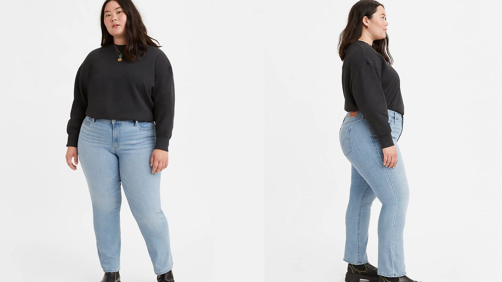 Best jeans for curvy women—plus size jeans in all styles | Woman & Home