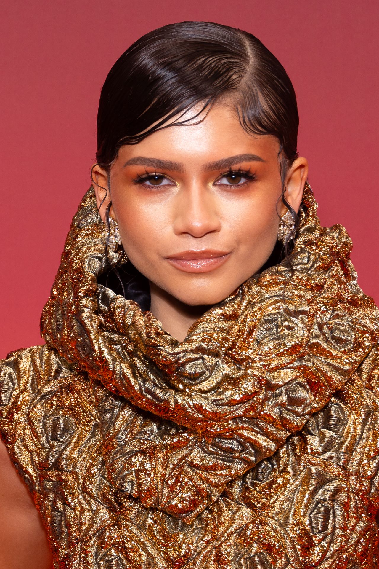 Zendaya's Wet Hair Look Matches the Fall 2024 Runways | Marie Claire