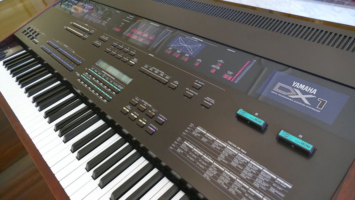 A mint-condition DX1, Yamaha’s greatest FM synth, goes on sale for € ...