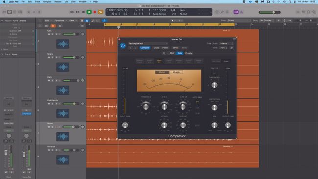 How to process a stereo drum mix with mid/side compression | MusicRadar