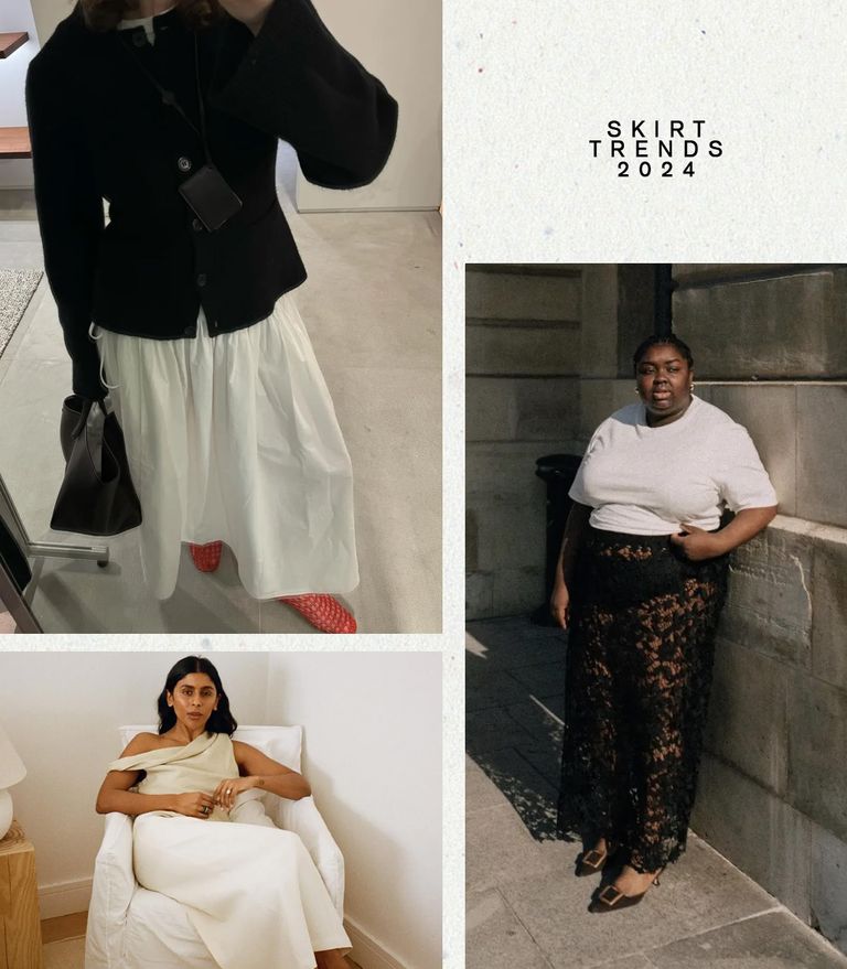 Skirt Trends 2024: 5 Pretty Skirts I'm Seeing Everywhere Now | Who What ...