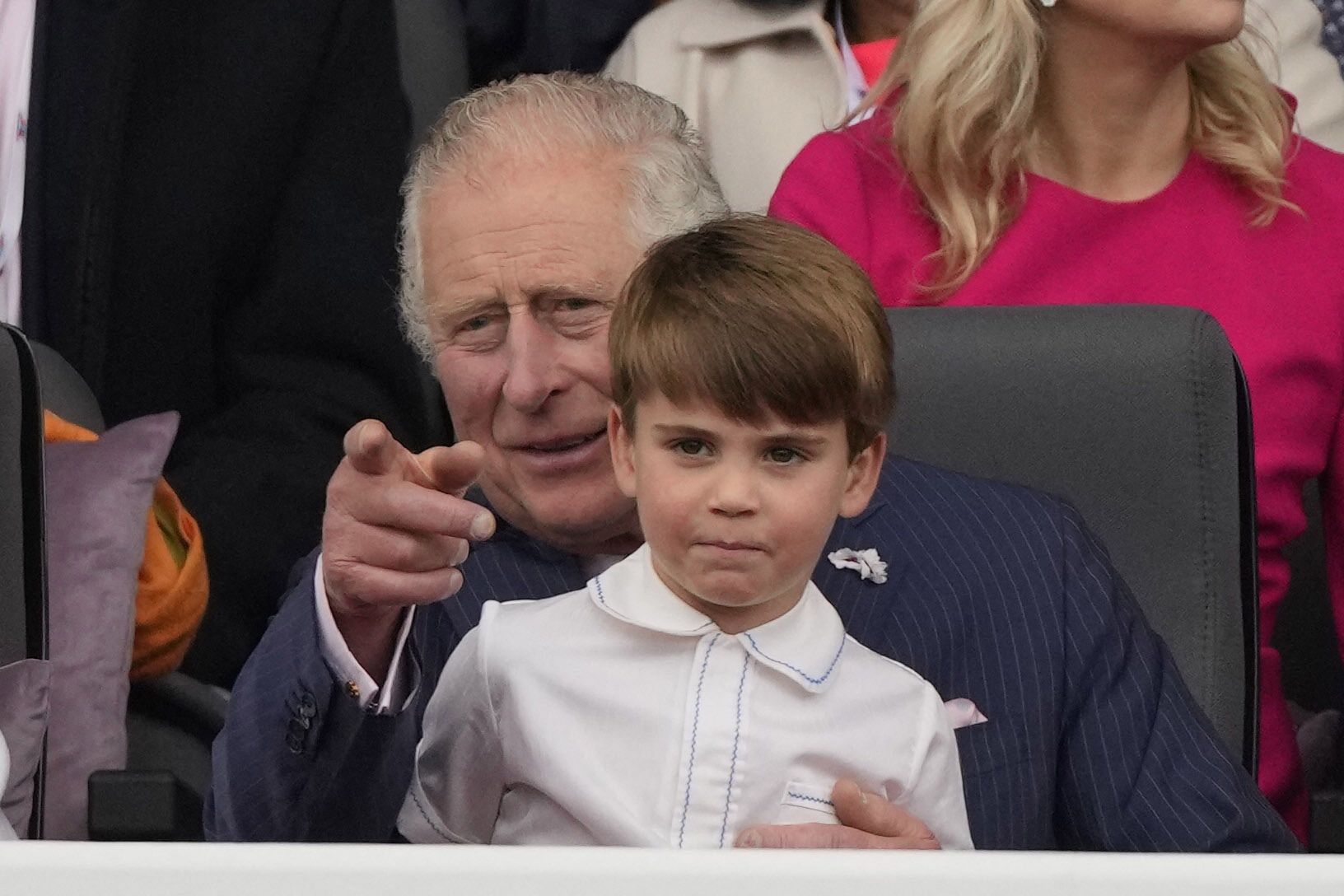 Prince Louis is "Not at All in Awe" of the Fact Grandpa Charles is The ...