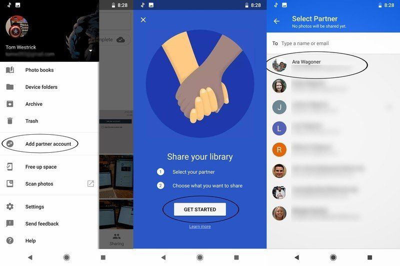 How to share your photo library in Google Photos | Android Central